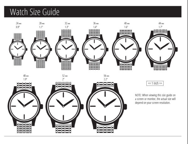 Which Size Watch is Best for You - i36 Watch